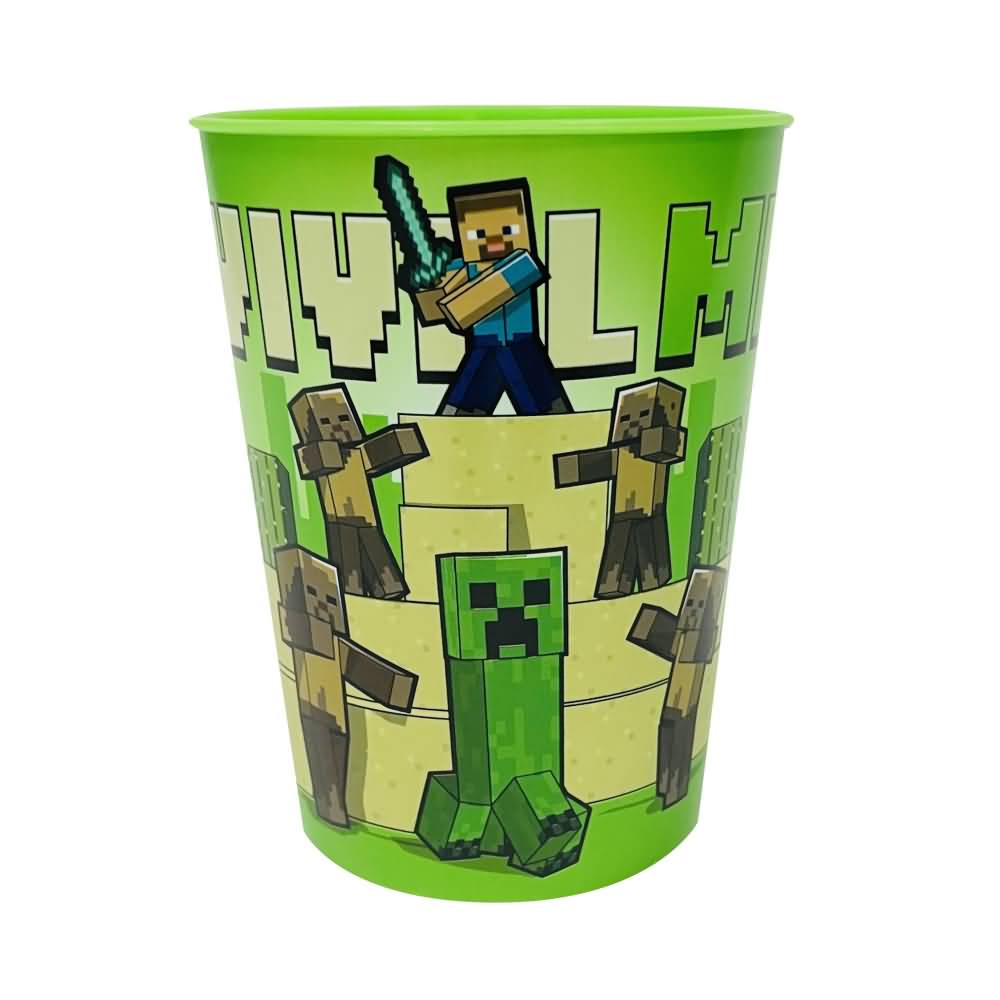 Vaso Plastico Minecraft 468 Ml - TodoMania | Juguetes, Peluches y ...